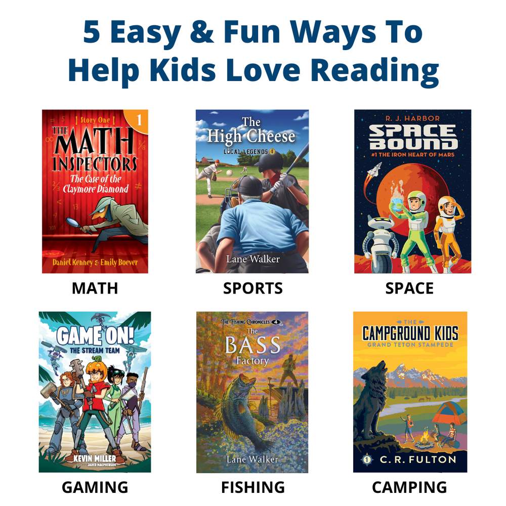 5 Fun and Easy Ways to Help Your Kids Fall in Love with Reading