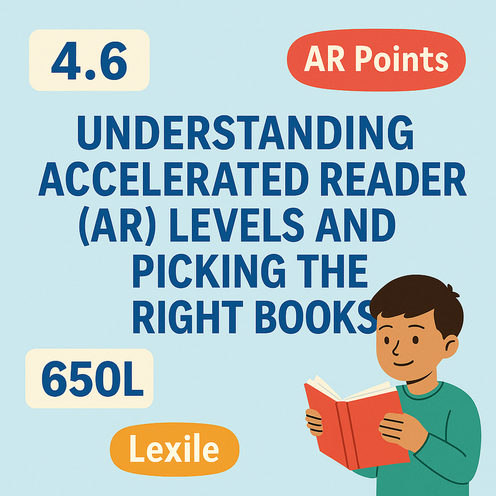 Accelerated Reader Guide for Parents: AR Levels (ATOS), Quiz Points, a